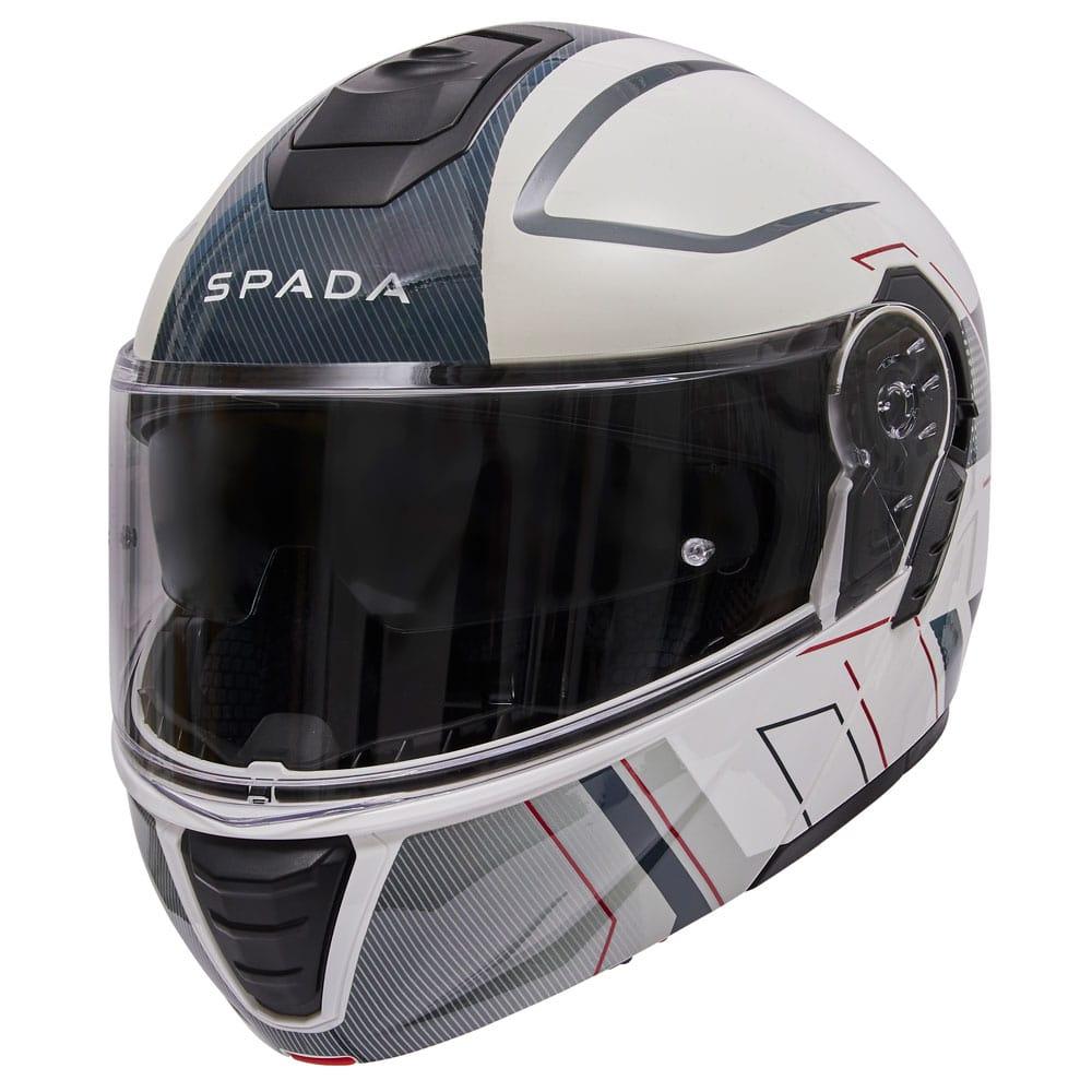 Spada Orion 2 Element White Grey Red Helmet [22.06] – Ghostbikes