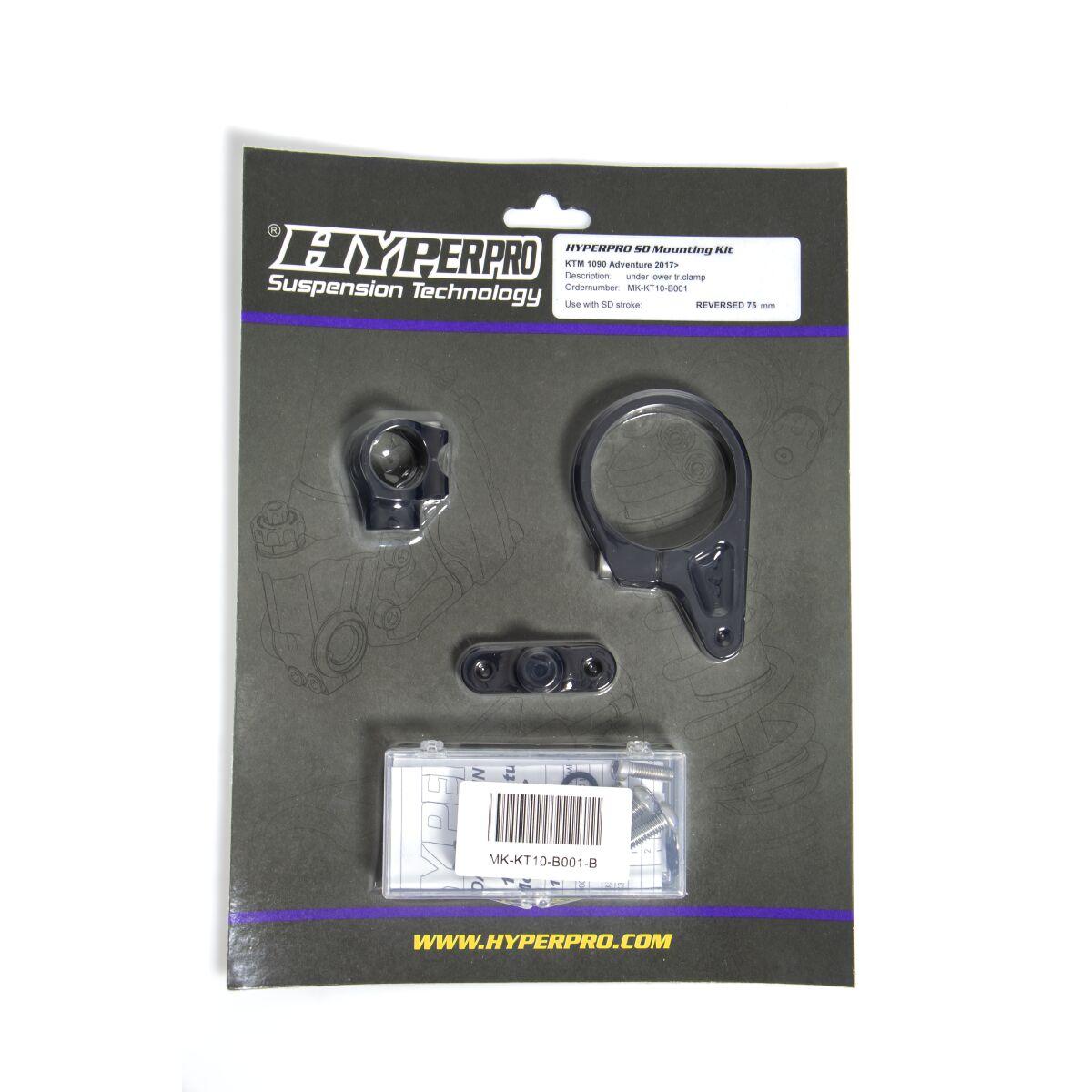 Hyperpro Steering Damper Mounting Kit For KTM AdVenture 1090 2017-2018 – Ghostbikes