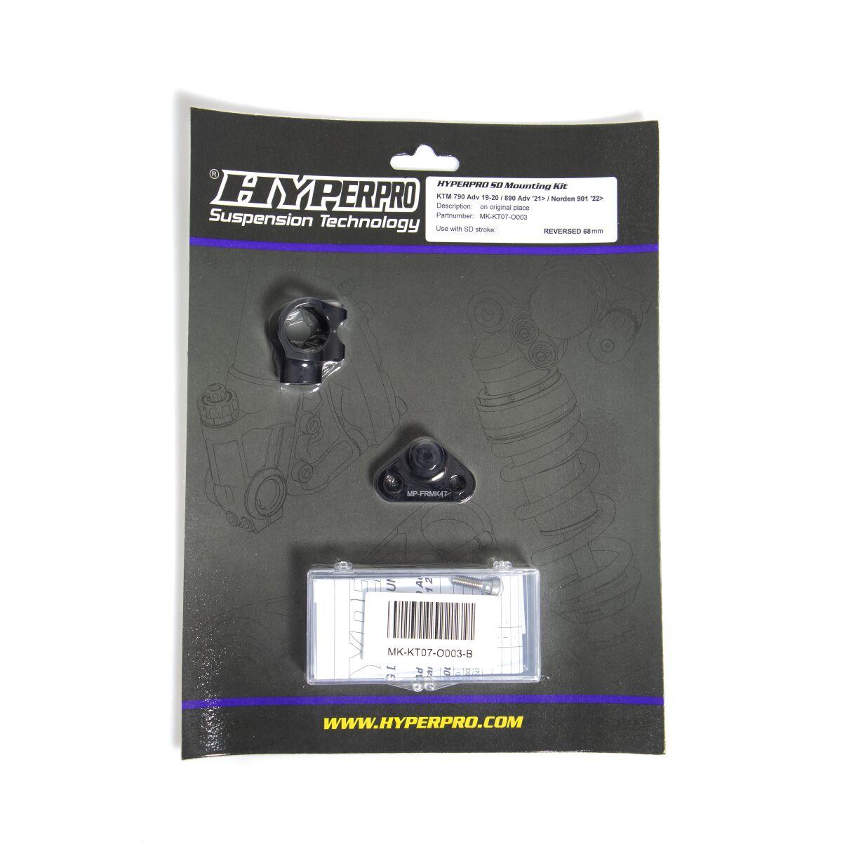 Hyperpro Steering Damper Mounting Kit For KTM AdVenture 790 2019-2020 – Ghostbikes