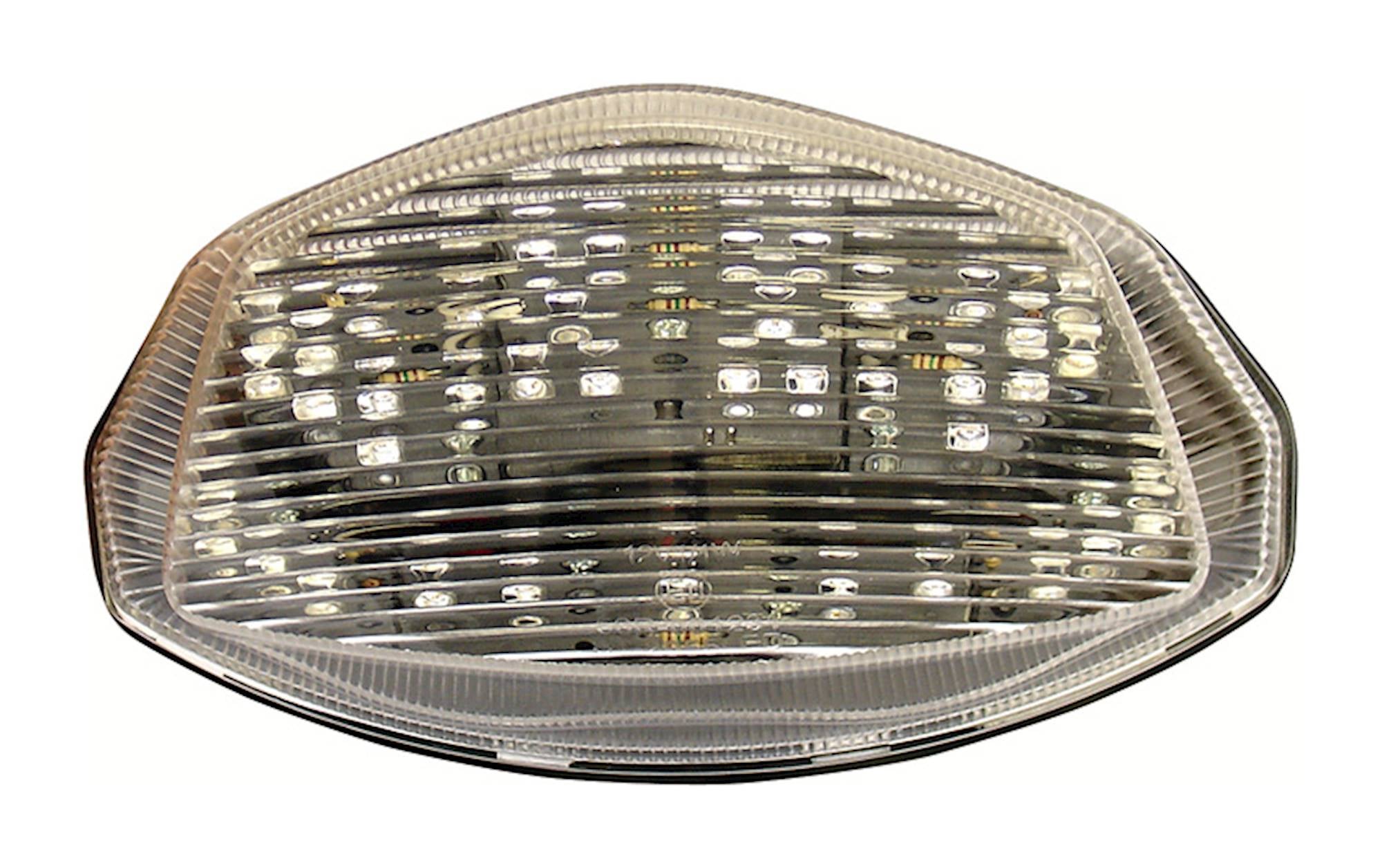 Bike It LED Rear Tail Light With Clear Lens & Integral Indicators - Su – Ghostbikes