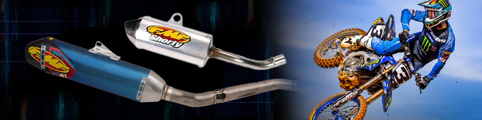 FMF Front Pipes, Silencers & Full Exhaust Systems. - Ghostbikes.com