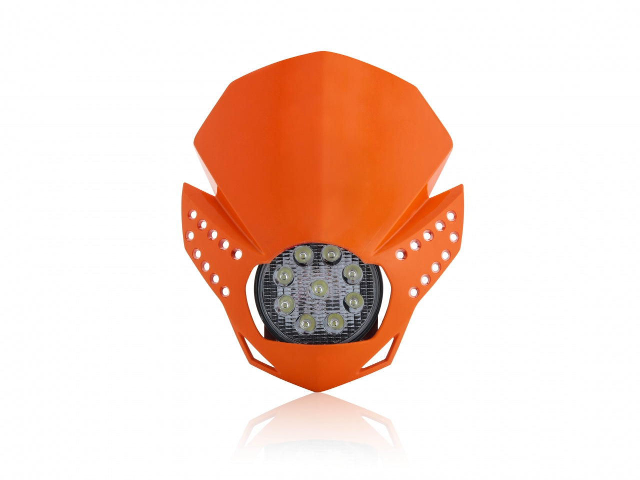 Acerbis Fulmine LED Enduro Headlight - Orange – Ghostbikes