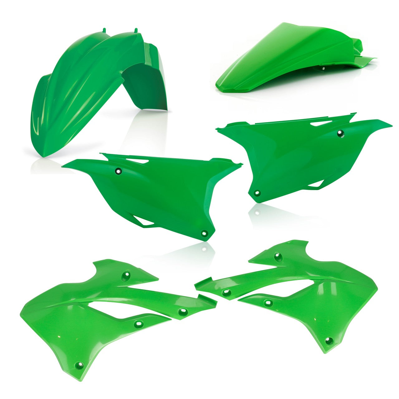 Acerbis Plastics Kit - Kawasaki KX85 & KX112 2022-23 - Green – Ghostbikes