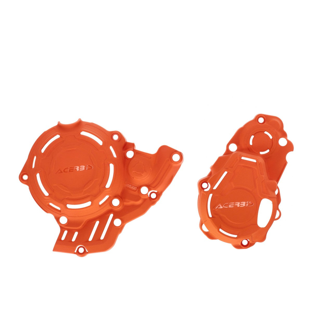 Acerbis X-Power Engine Cover Kit - KTM SXF 250/350 2023-2025 - Orange ...