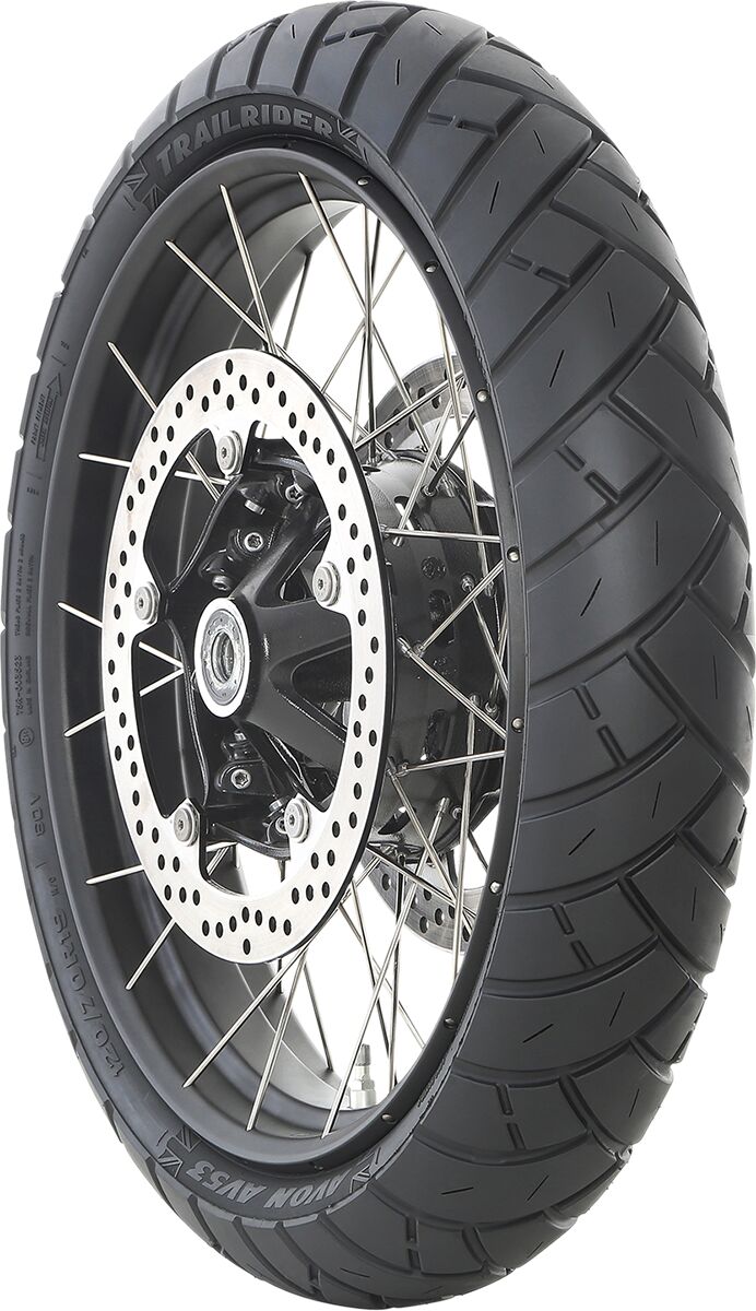 Avon Trailrider AV53 58V TL Front Dual Sport Tyre - 110/80-18" – Ghostbikes