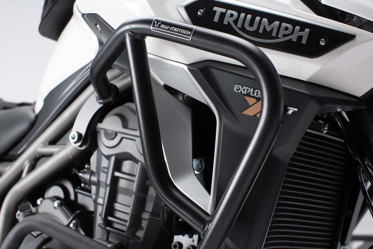SW Motech Crash Bars - Triumph Tiger Explorer XRX 2016-2020 - Black ...