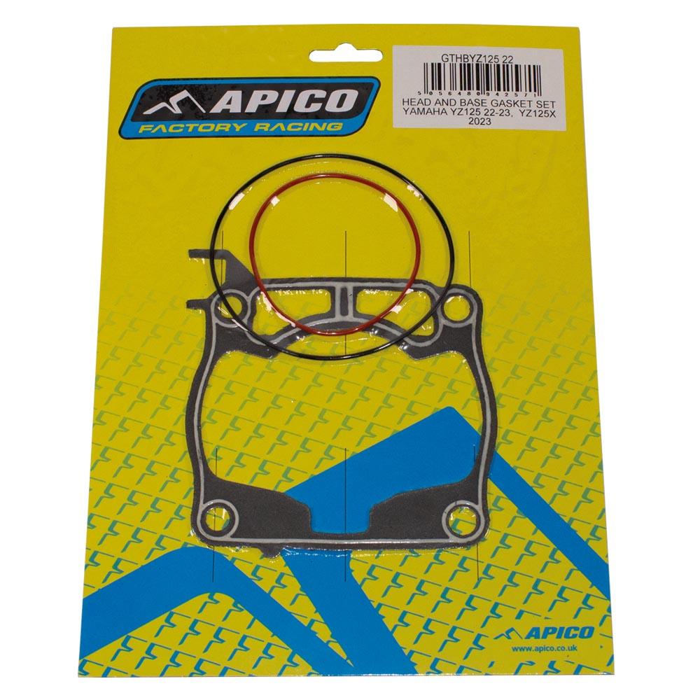 Apico Head & Base Gasket Set For Yamaha YZ125 2022-2026, YZ125X 2023-2 ...