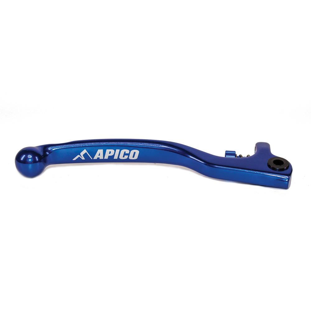 Apico Elite Brake Lever For AJP 2 Hole Trials Applications Blue Long ...