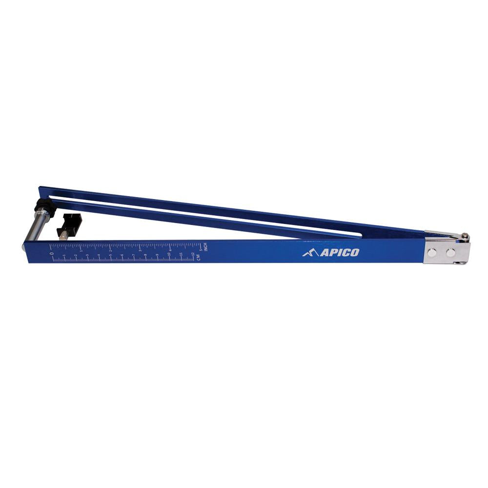Apico Front And Rear Suspension Sag Scale Tool Blue – Ghostbikes