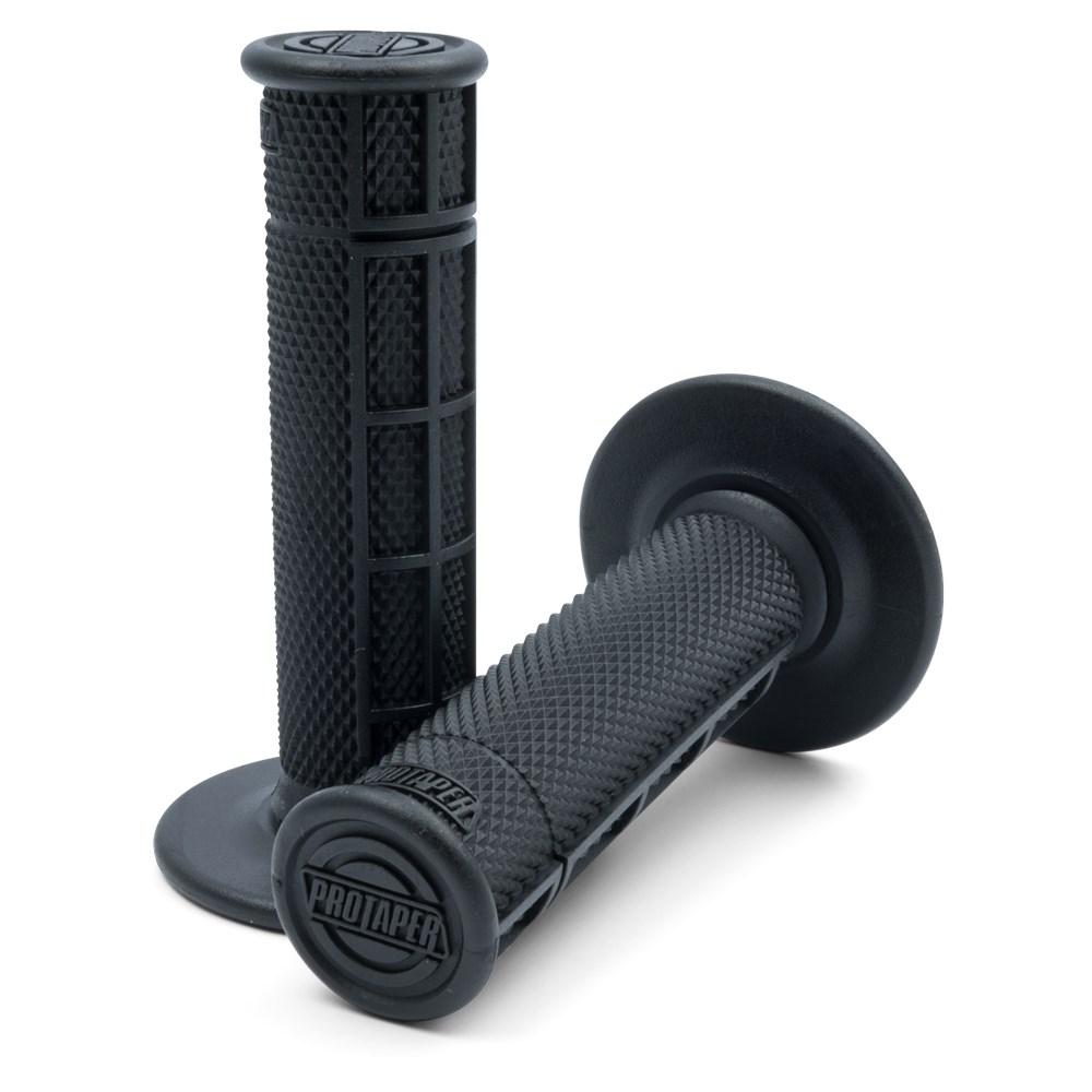 Pro Taper Single Density Race Cut Half Waffle Synergy Grips Black ...