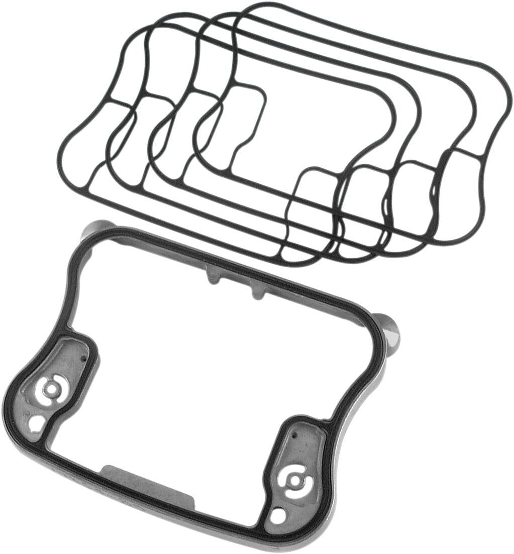 James Replacement Rocker Box Cover Gaskets For Harley Davidson XL 1200 ...