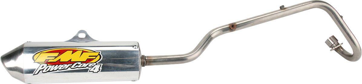 FMF Mini Powercore 4 Exhaust System For Honda CRF70F 2005-2012 - Silve ...