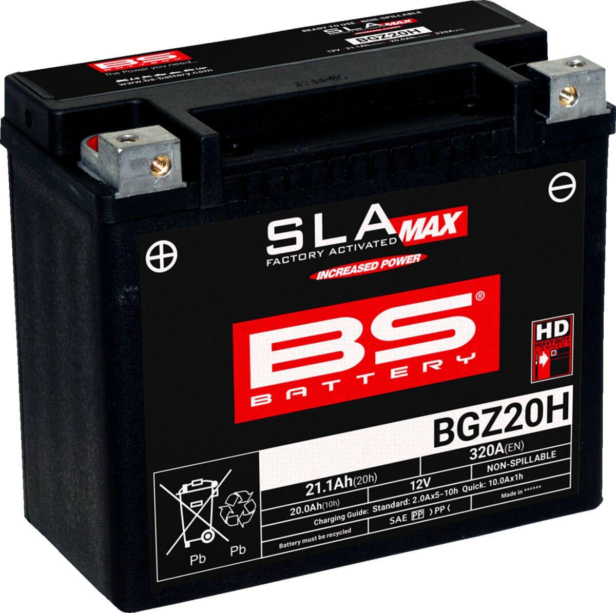BS Battery SLA Max AGM Battery For Arctic Cat Textron 700 4X4 - Black ...