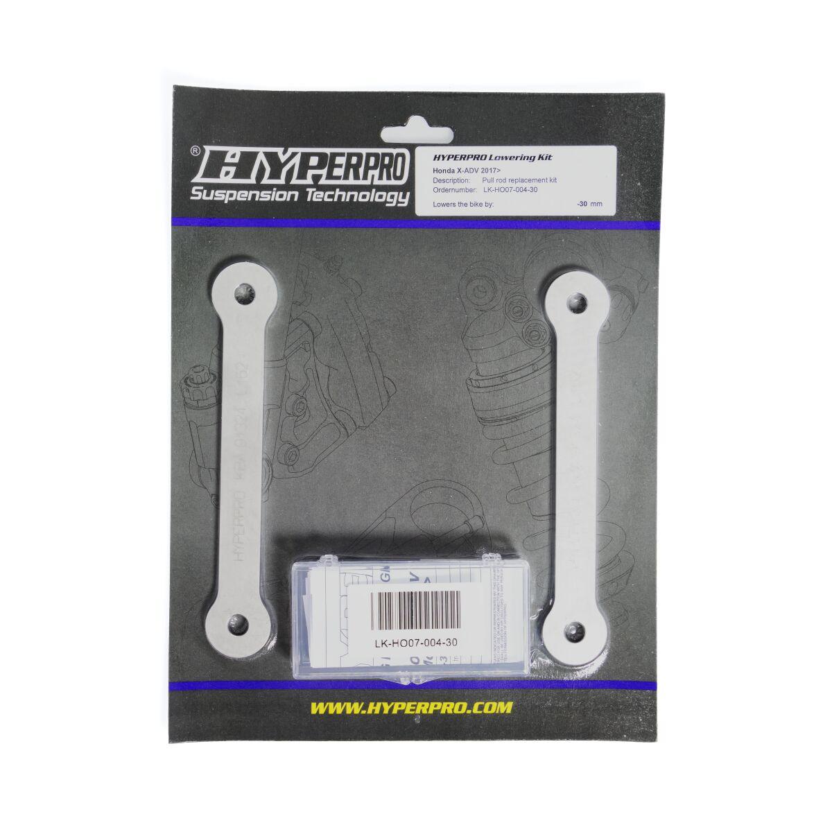 Hyperpro Lowering Kit For Honda X-ADV 750 2021 -30mm Rear – Ghostbikes