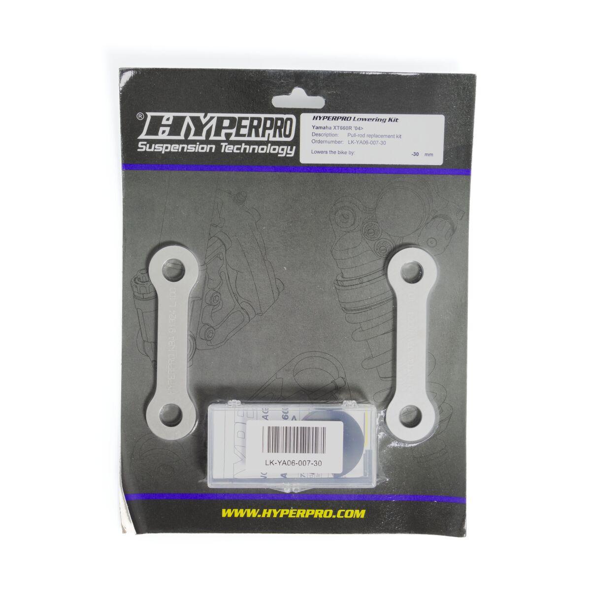 Hyperpro Lowering Kit For Yamaha XT 660 R -30mm 2004-2016 Rear – Ghostbikes