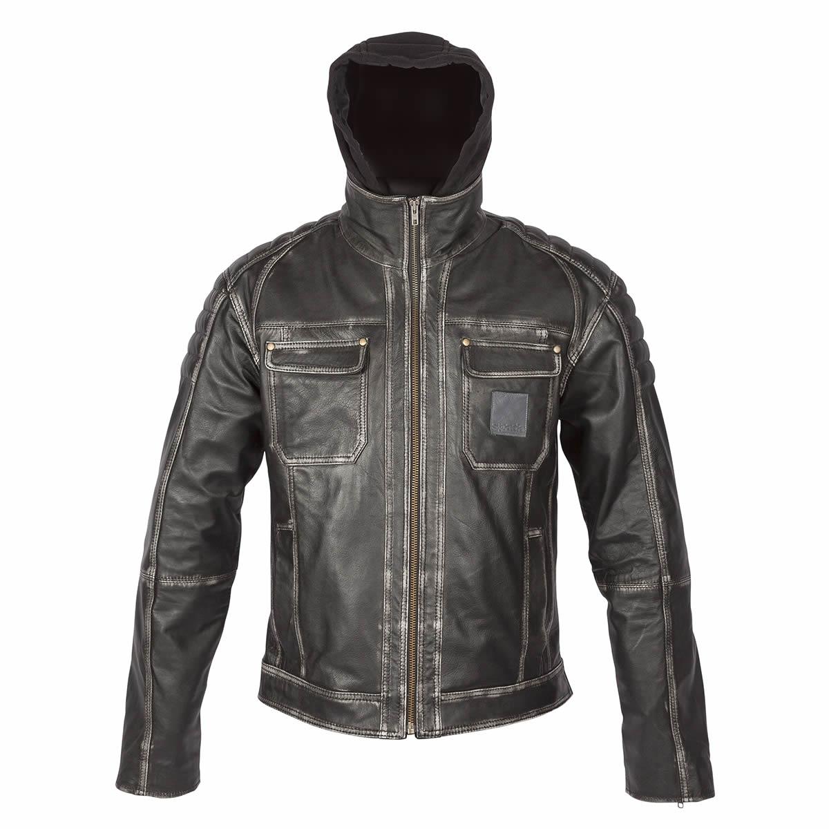 Spada Leather Jacket Peacedog Black – Ghostbikes