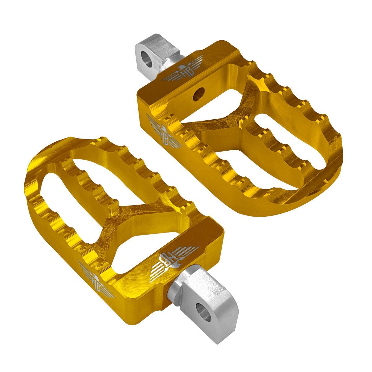 Heinz Bikes Foot Pegs For Harley Davidson FLDE1750 2018-2020 Front - G ...