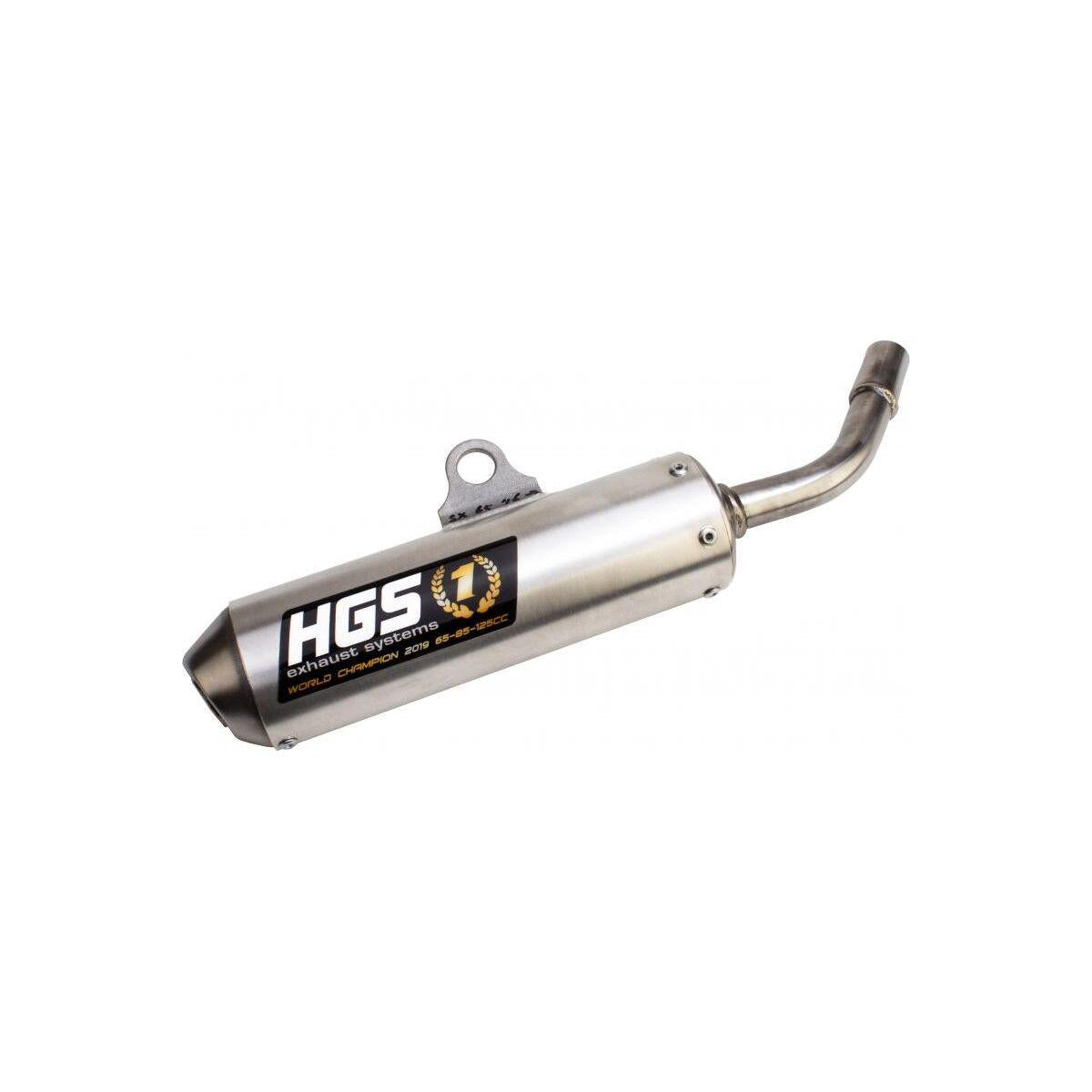 HGS Silencer For Yamaha YZ85 2002-2025 – Ghostbikes
