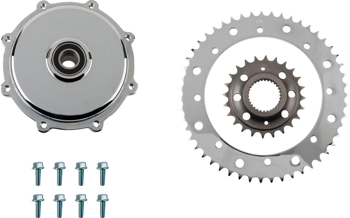 Drag Specialties Conversion Sprocket Kit For Harley Davidson FLHC 1750 ...