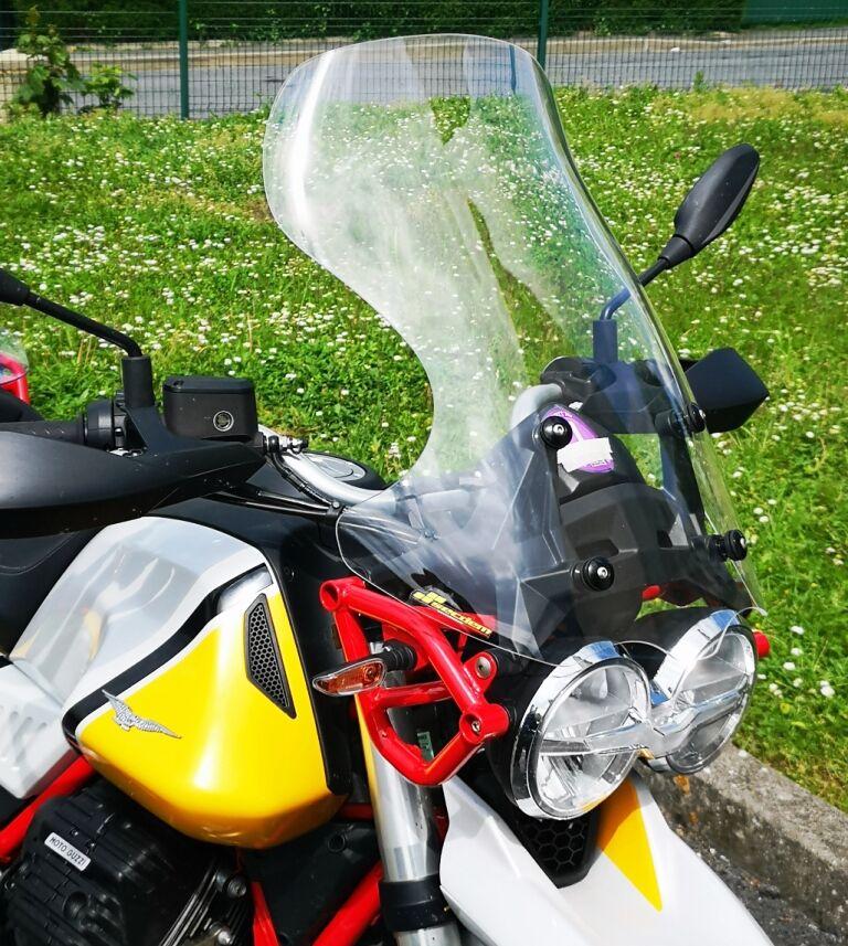 Bullster Windshield Windscreen For Moto Guzzi V85 850 TT 2019-2024 57 ...