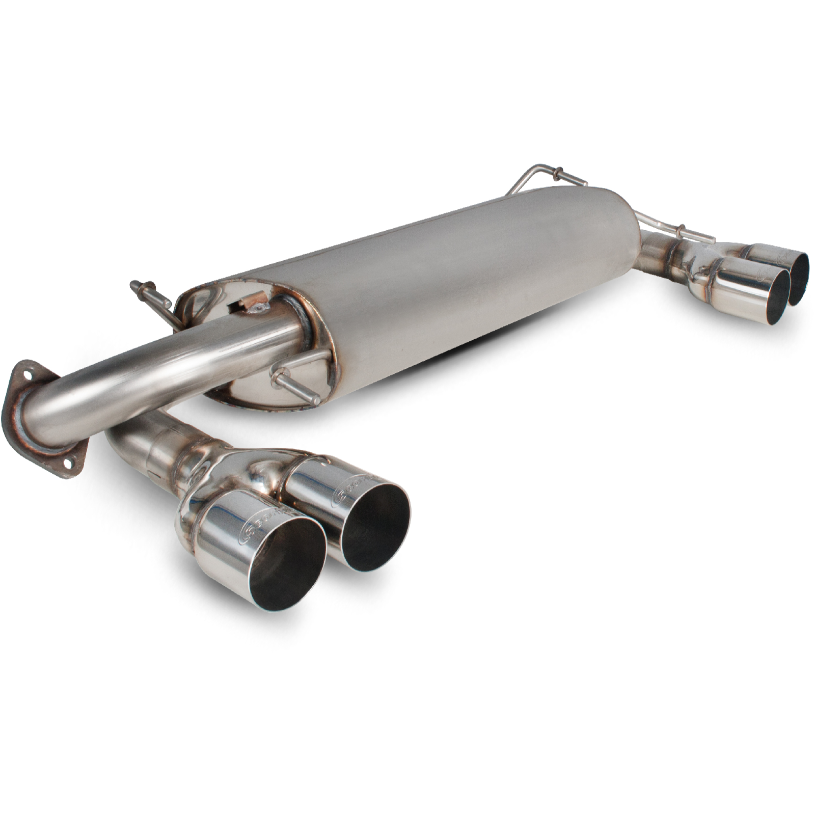 Scorpion Exhaust Rear Silencer Quad Ring - Subaru Impreza 2.5 Turbo WR ...