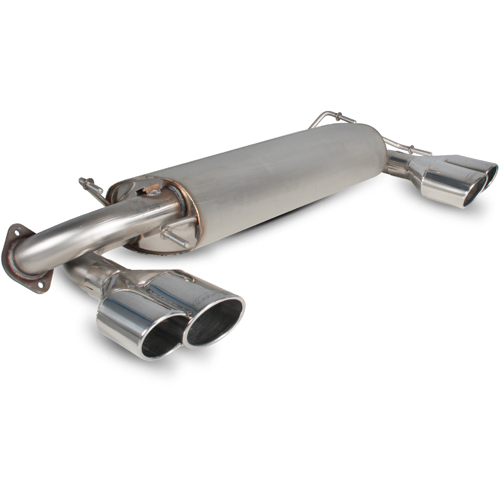 Scorpion Exhaust Rear Silencer Quad Tw83Slic - Subaru Impreza 2.5 Turb ...