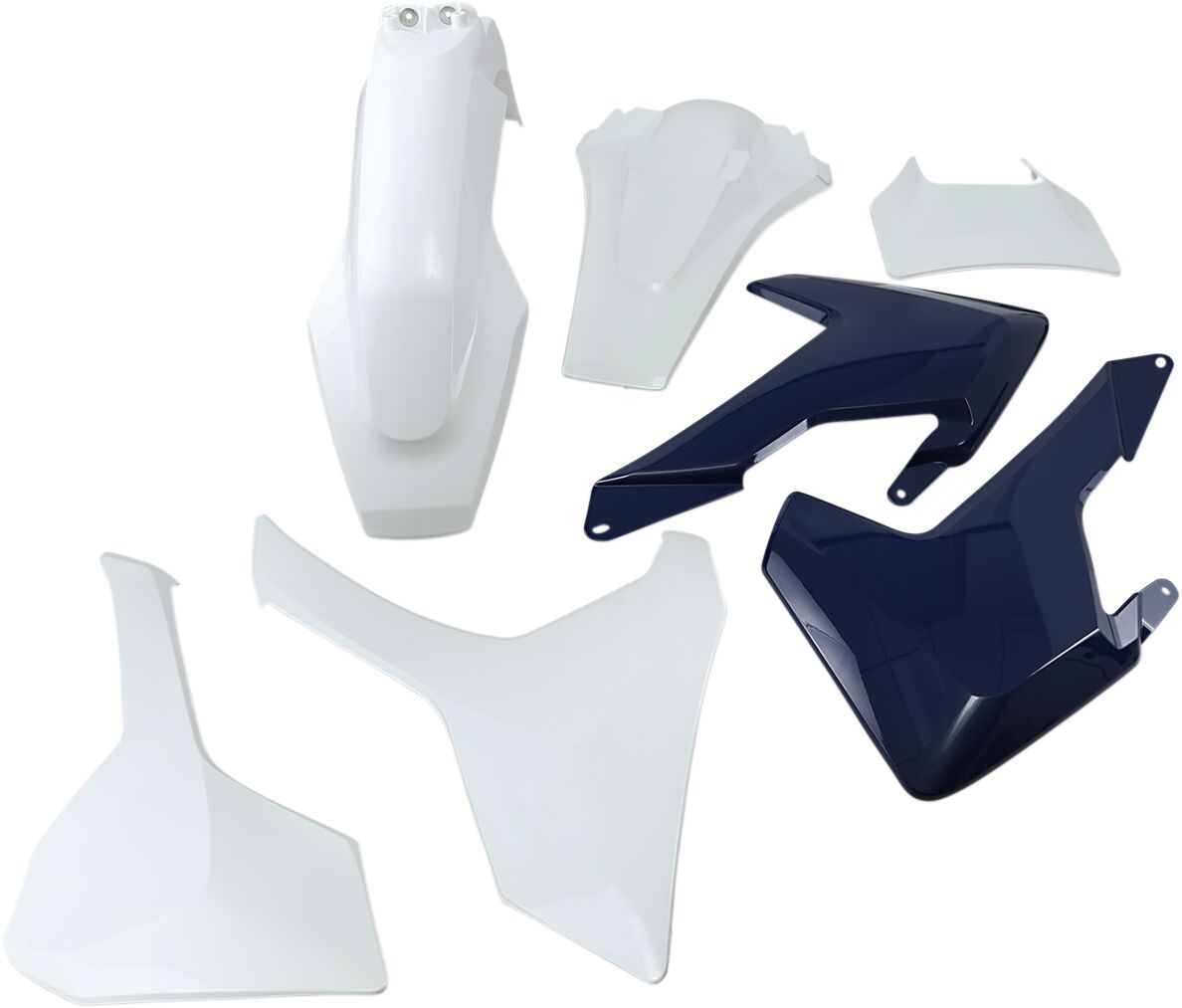 UFO Plastics Kit - Husqvarna FE 250/350/450/501 2017-18, TE 250/300 20 ...