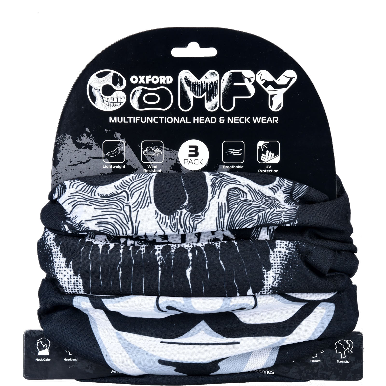 Oxford Comfy Masks 3 Pack – Ghostbikes