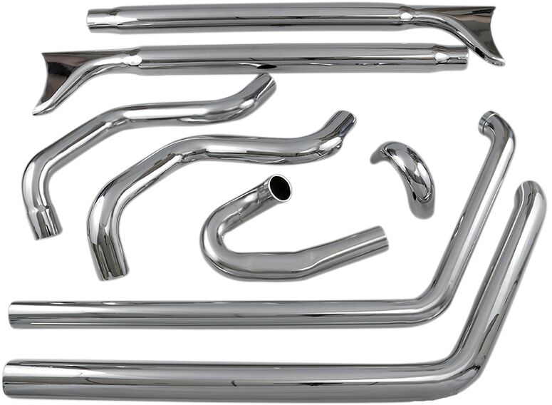 Bassani Fishtail True Dual Exhaust System - Harley Davidson FLSS 1800 ...