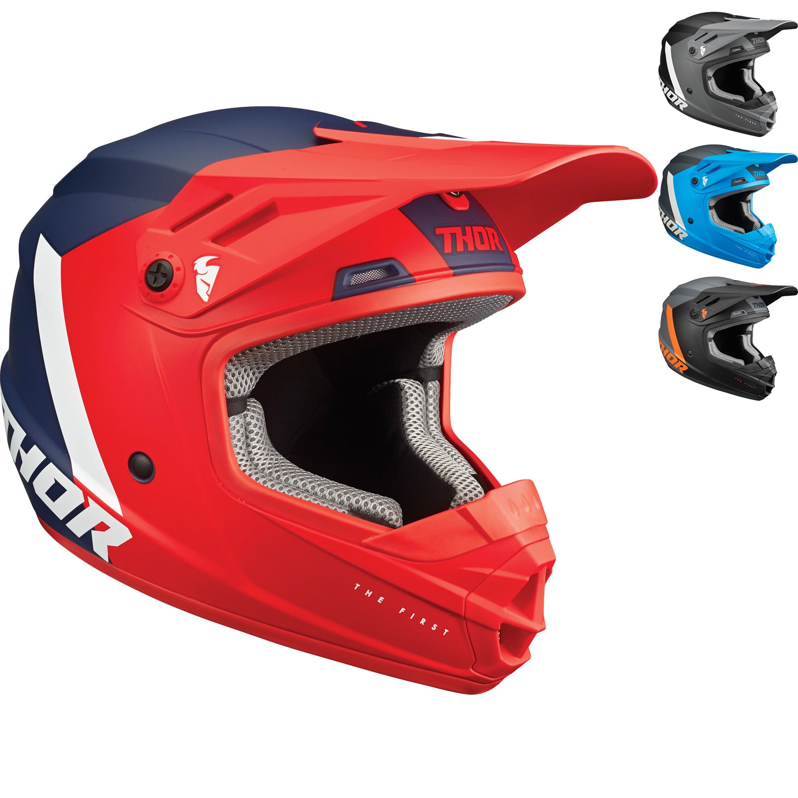 Thor Sector Chev 2022 Youth Motocross Helmet – Ghostbikes