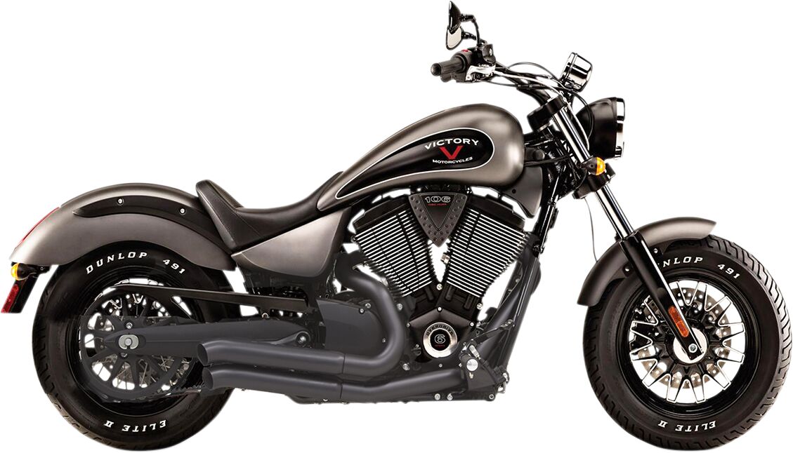 Bassani Pro-Street Exhaust System - Victory Vision Tour 106 2014-2015 ...