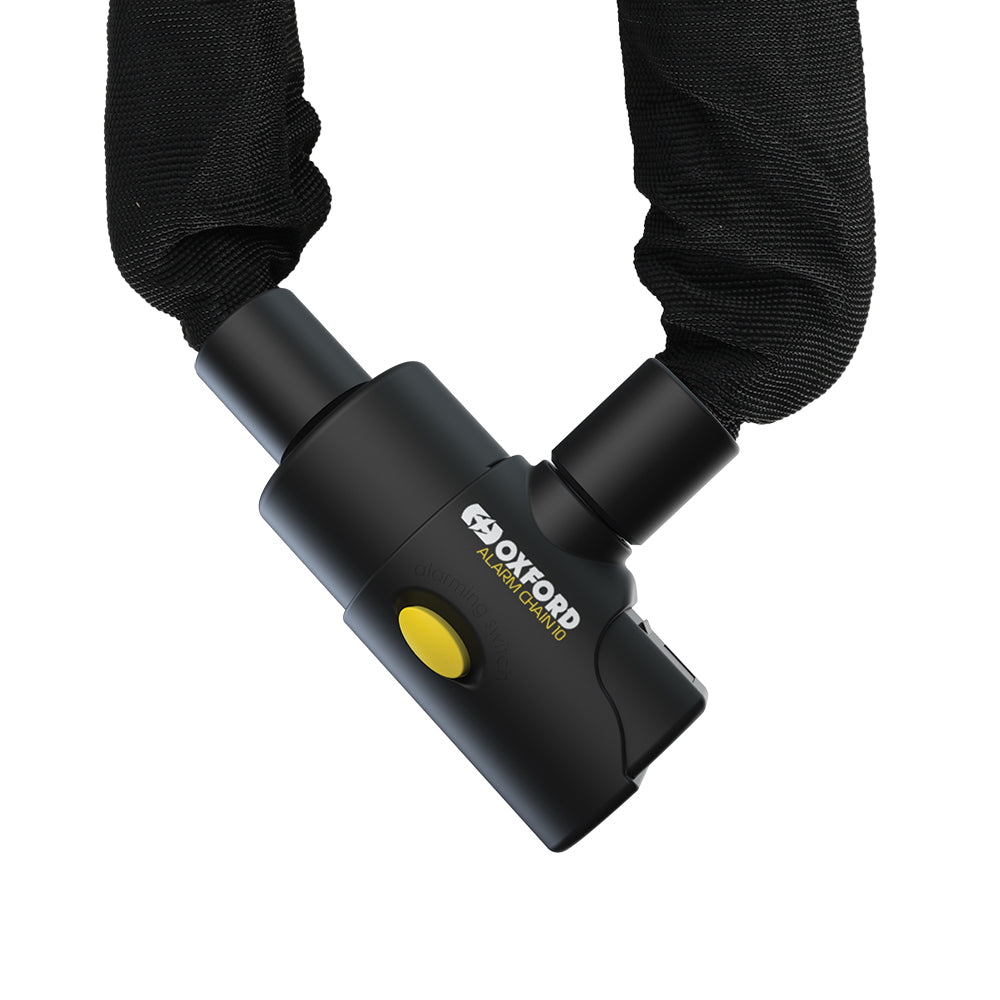 Oxford Alarm Chain 10 10mm Square Link General Purpose Chain Lock 1.2m ...