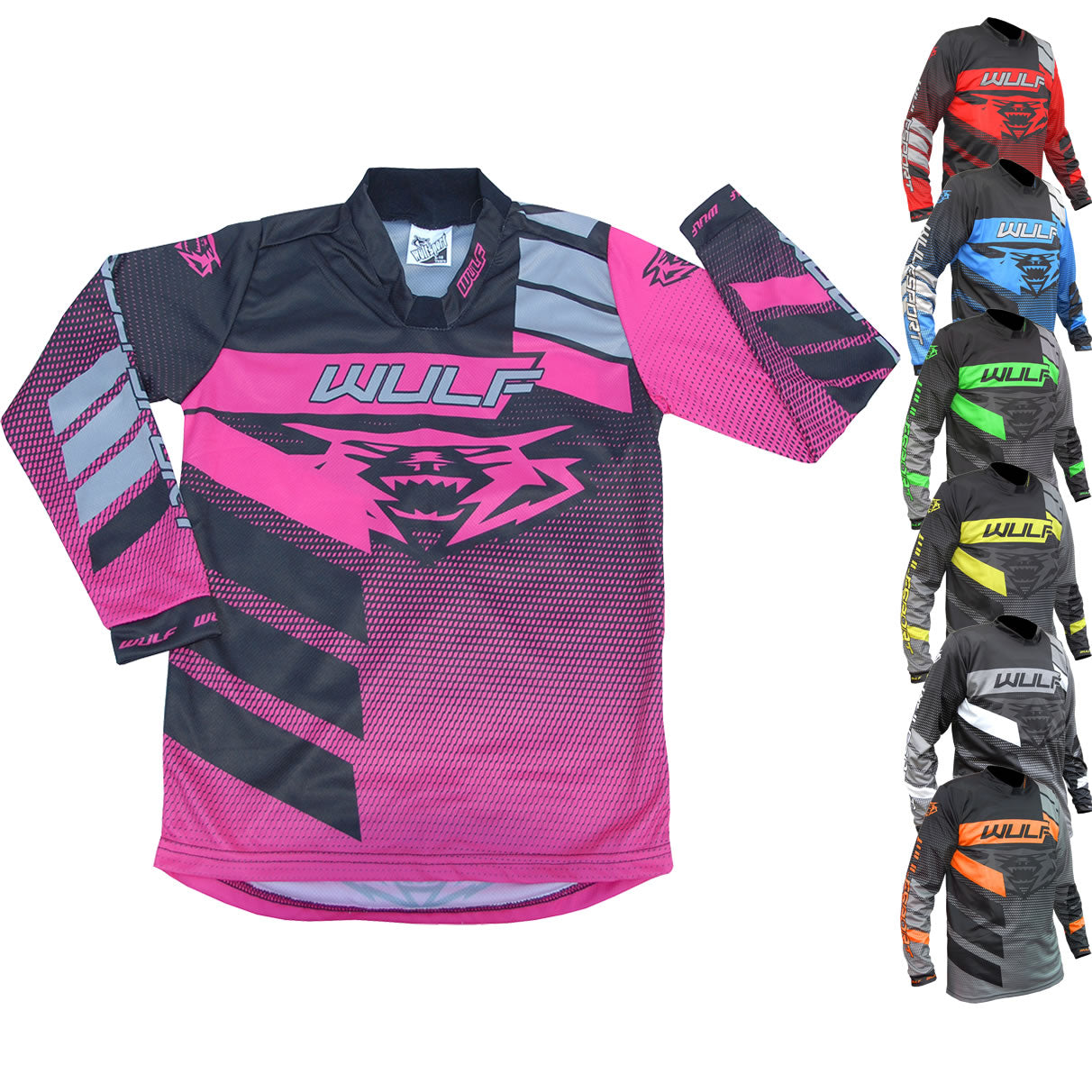 Wulf Matrix Cub Kids Motocross Jersey – Ghostbikes