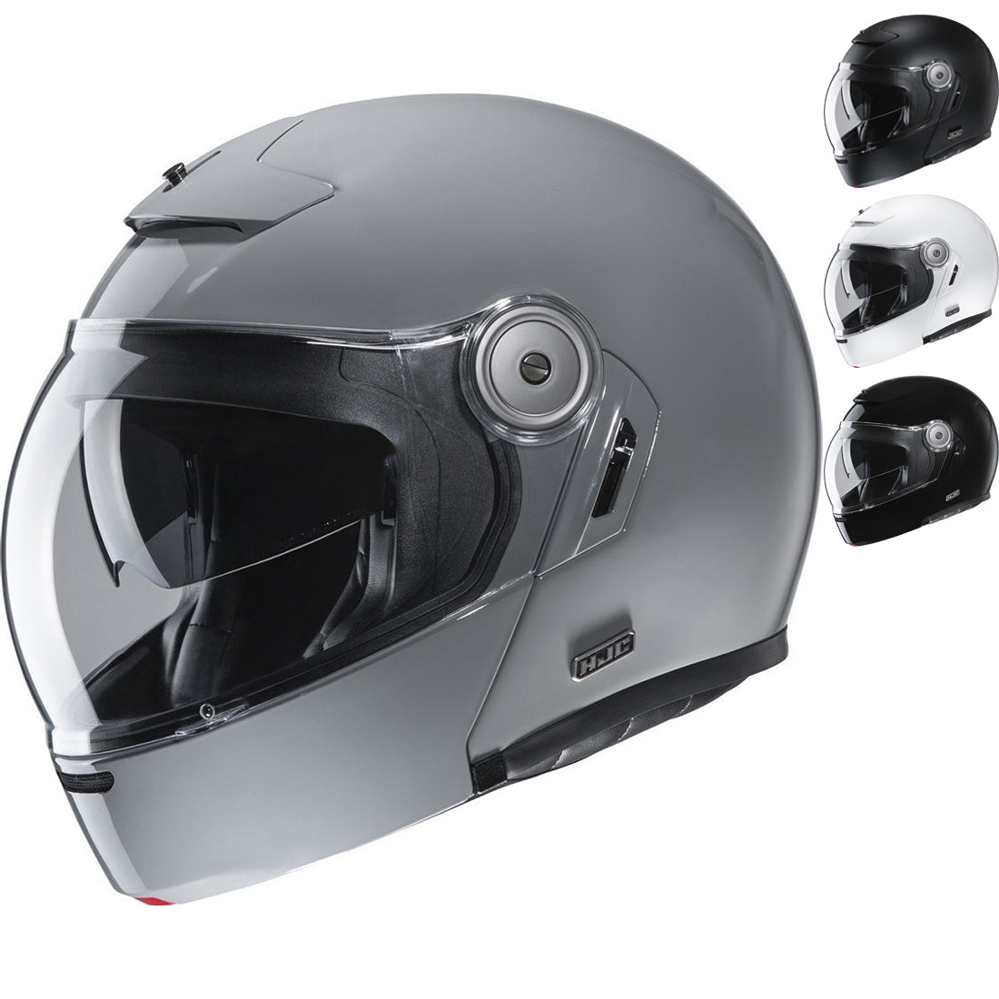 HJC V90 Plain Flip Front Motorcycle Helmet – Ghostbikes
