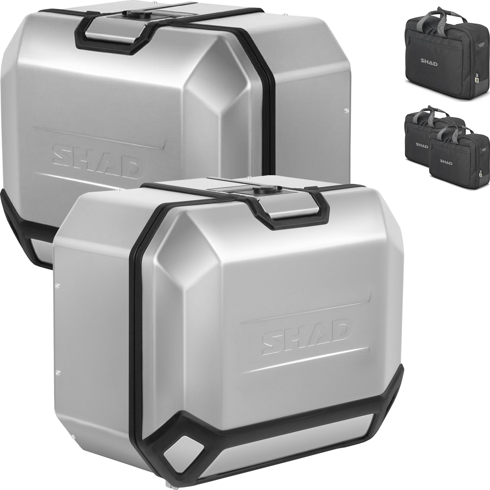 Shad TR47 Terra 4P Aluminium Side Cases 47L (Pair) – Ghostbikes