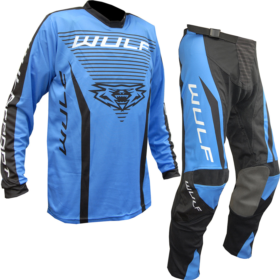 Wulfsport 2023 Linear Motocross Jersey & Pants Blue Kit – Ghostbikes