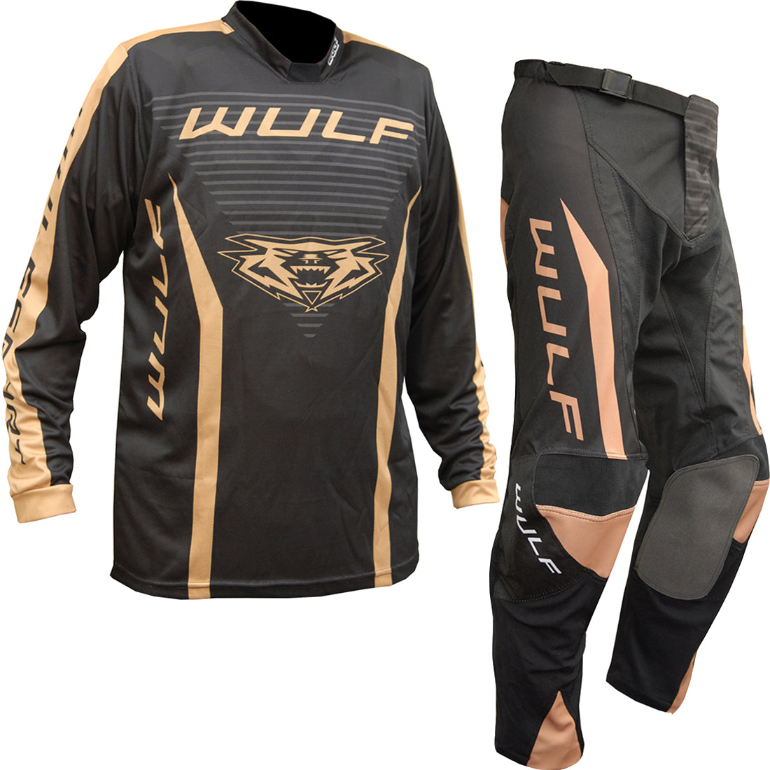 Wulfsport 2023 Linear Motocross Jersey & Pants Gold Kit – Ghostbikes