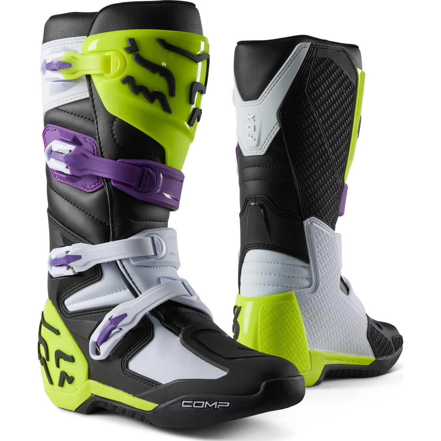 Fox Racing 2023 Comp Ultraviolet Motocross Boots – Ghostbikes