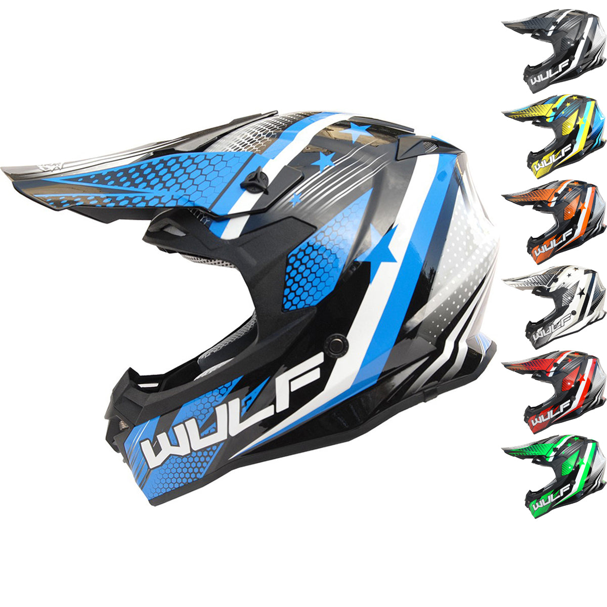 Wulfsport Iconic Motocross Helmet – Ghostbikes