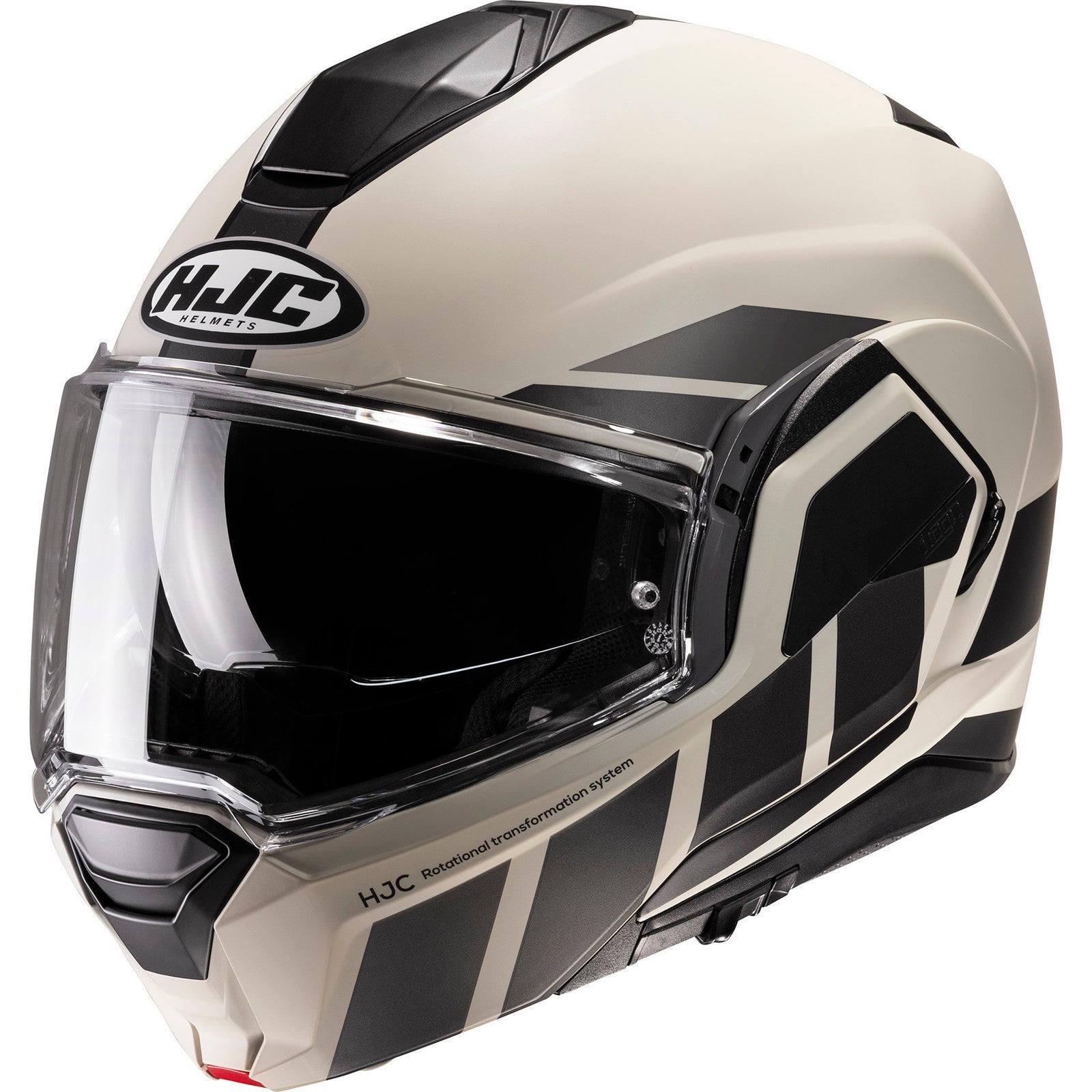 HJC i100 Beis Flip Front Brown Motorcycle Helmet – Ghostbikes
