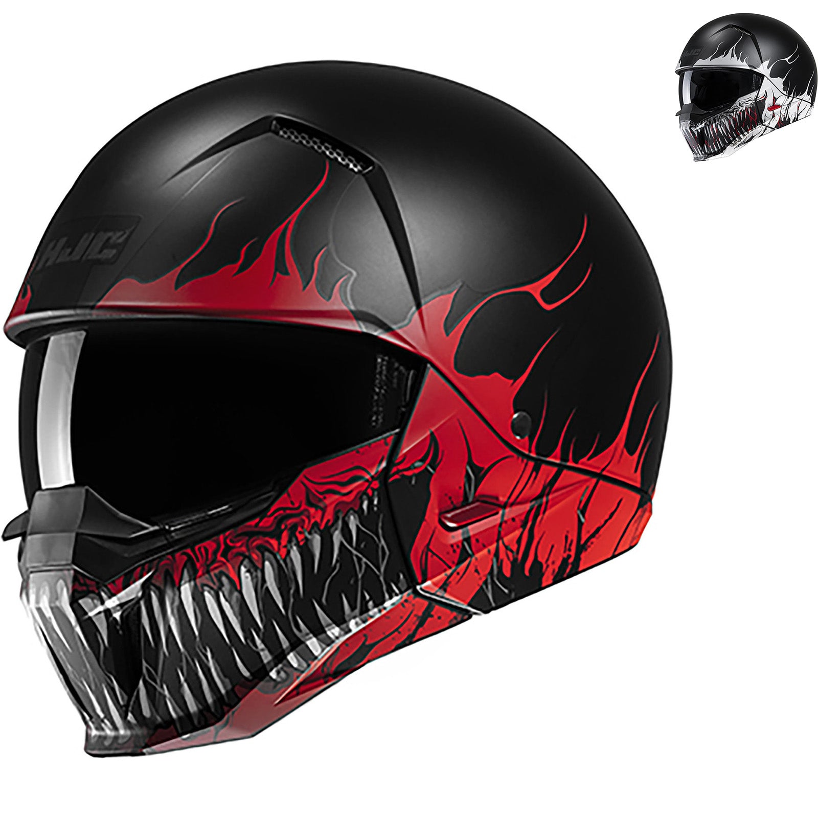 HJC i20 Scraw Convertible Motorcycle Helmet – Ghostbikes