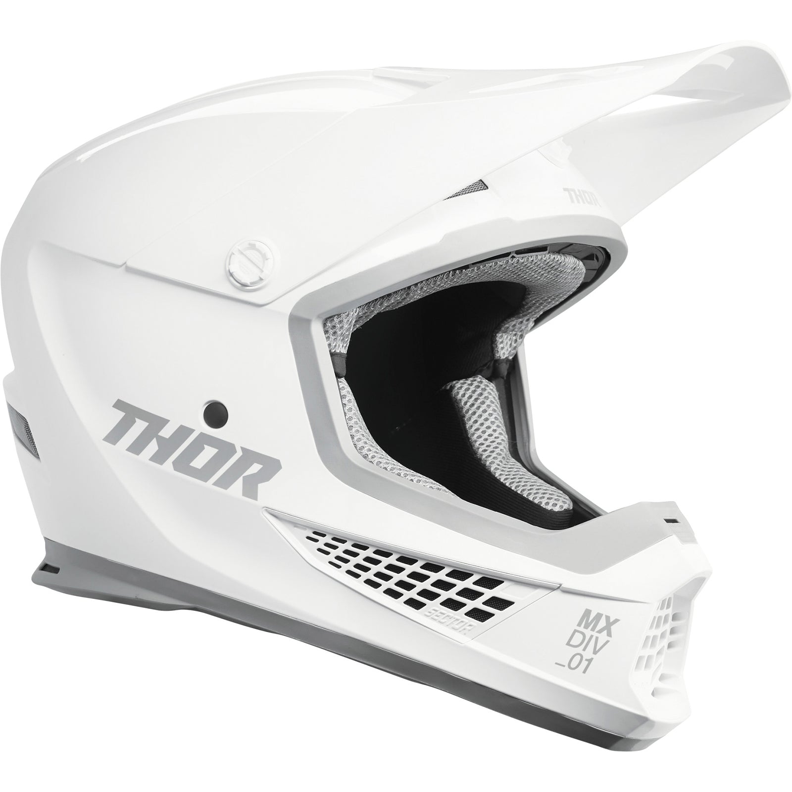 Thor Sector 2 Whiteout Motocross Helmet – Ghostbikes