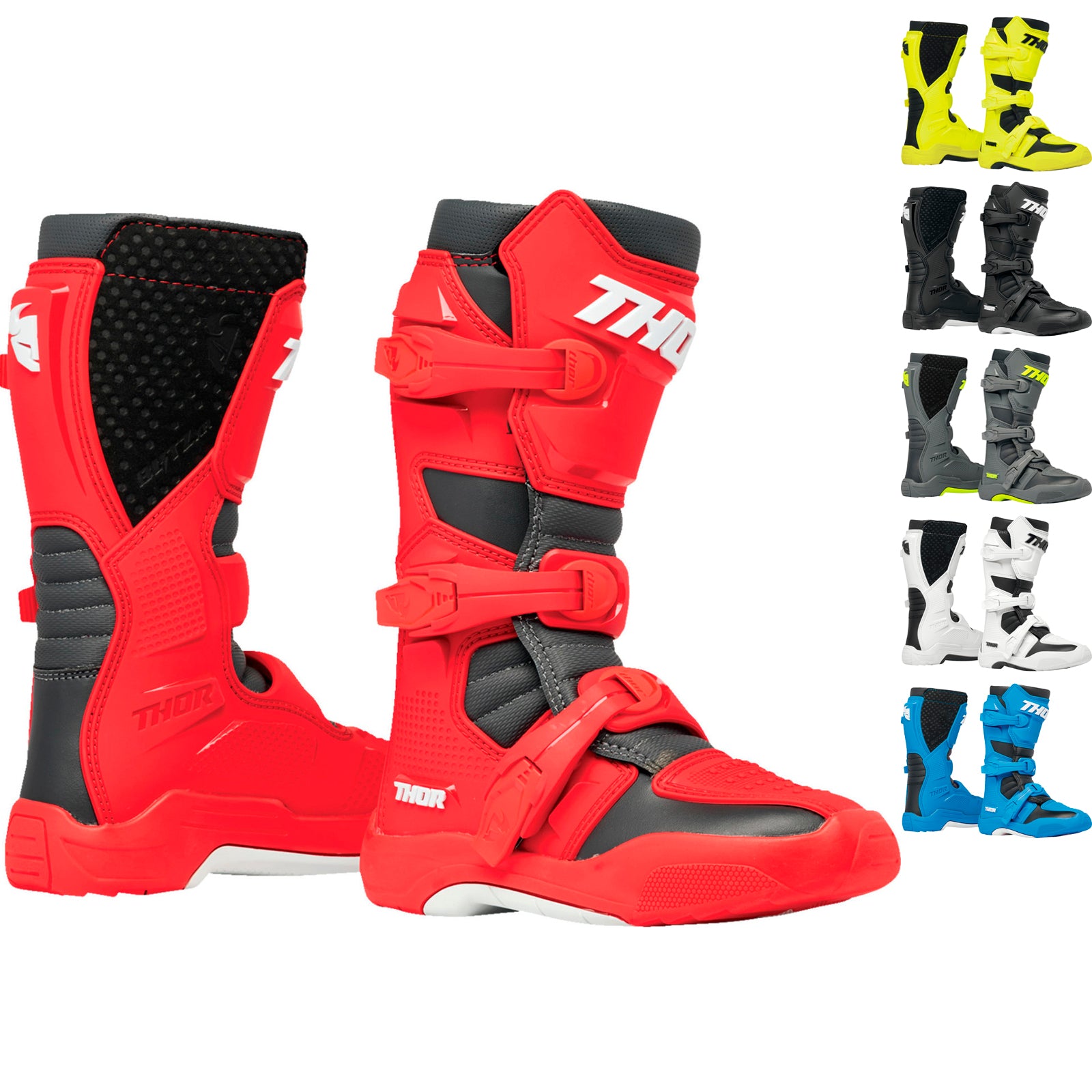 Thor Blitz XR Youth Motocross Boots – Ghostbikes