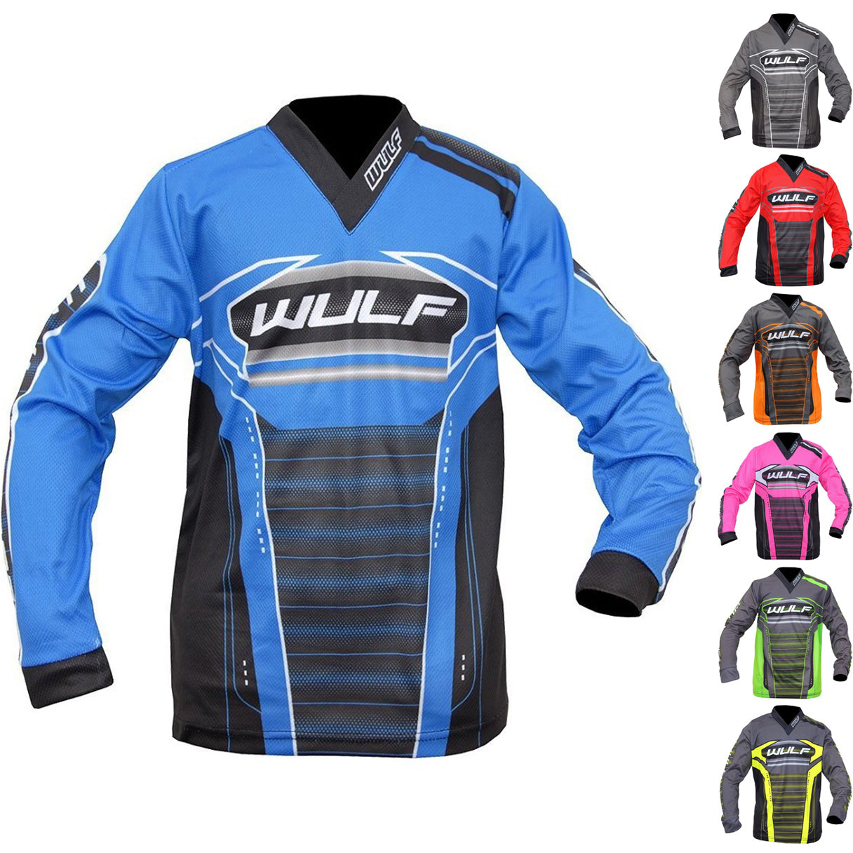 Wulfsport 2024 Kids Corsair Motocross Jersey – Ghostbikes