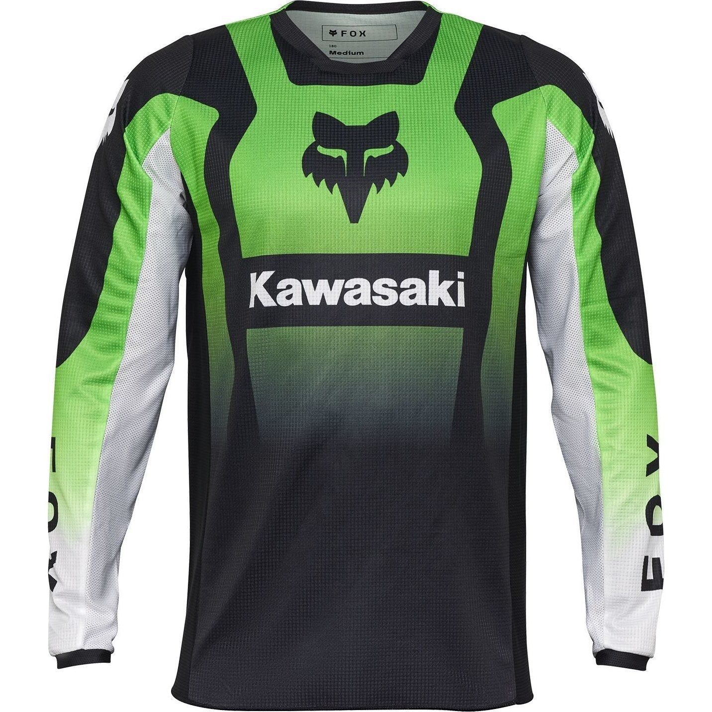 Fox Racing 2025 180 Kawasaki Motocross Jersey Ghostbikes