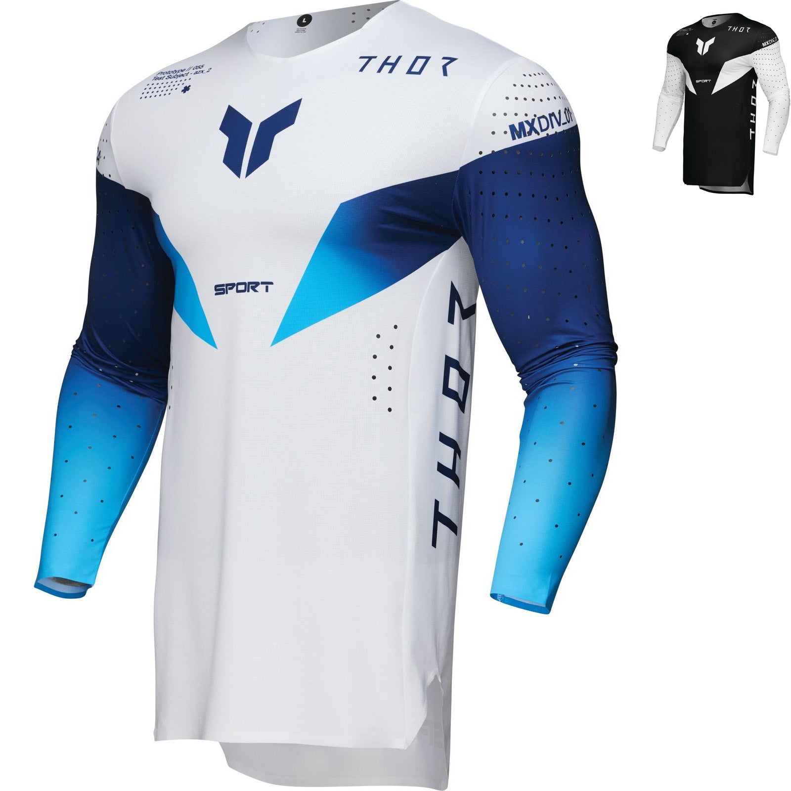 Thor 2025 Sportmode Strike Motocross Jersey – Ghostbikes