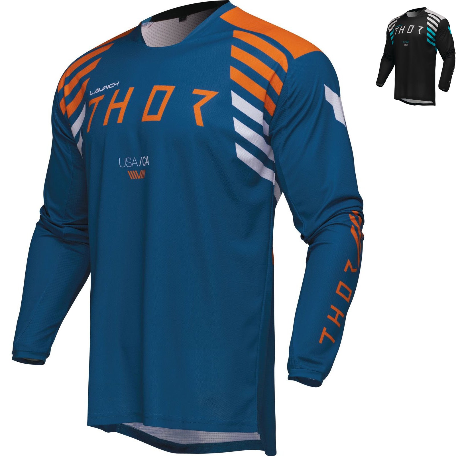 Thor 2025 Launchmode Zone Motocross Jersey – Ghostbikes