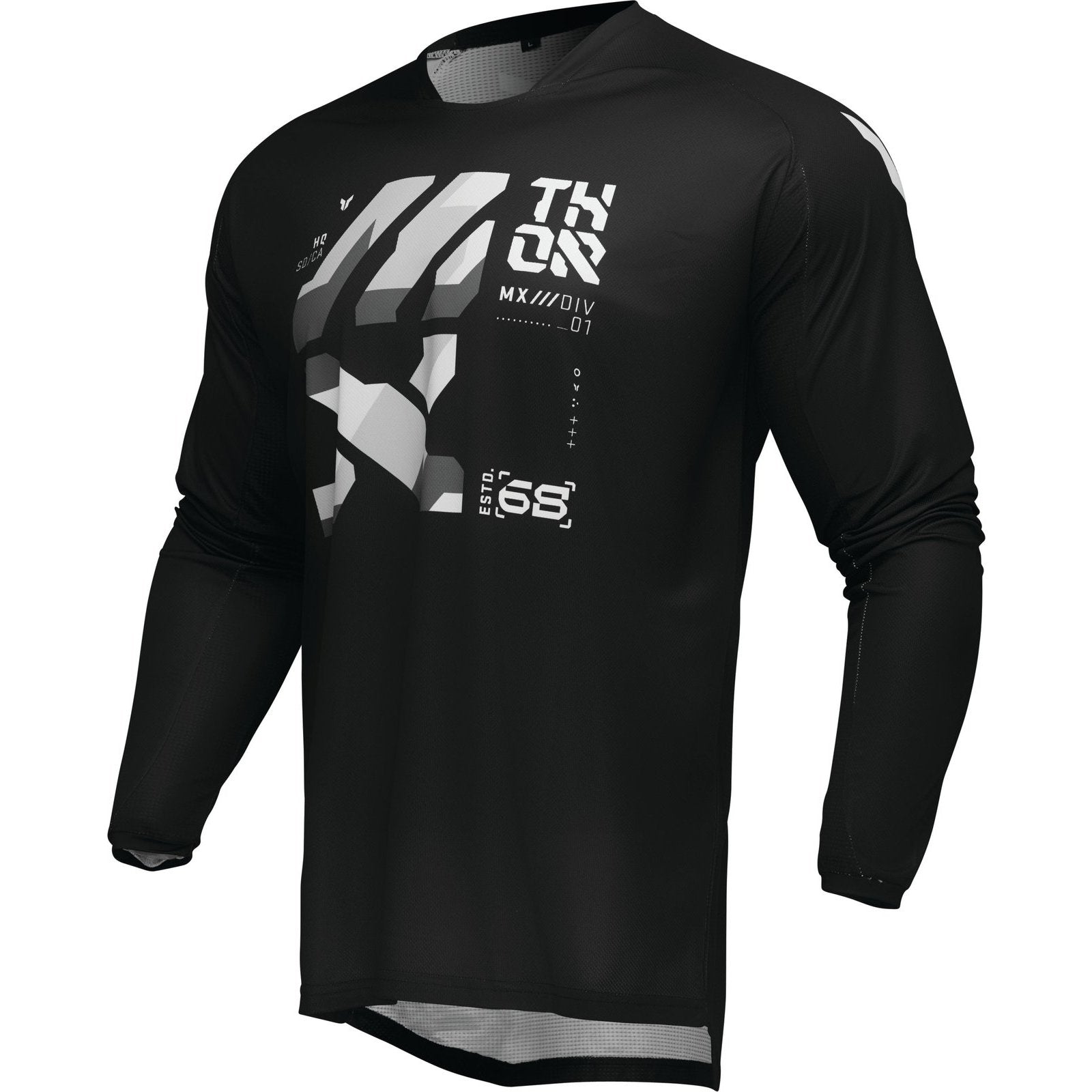 Thor 2025 Launchmode Brave Motocross Jersey – Ghostbikes