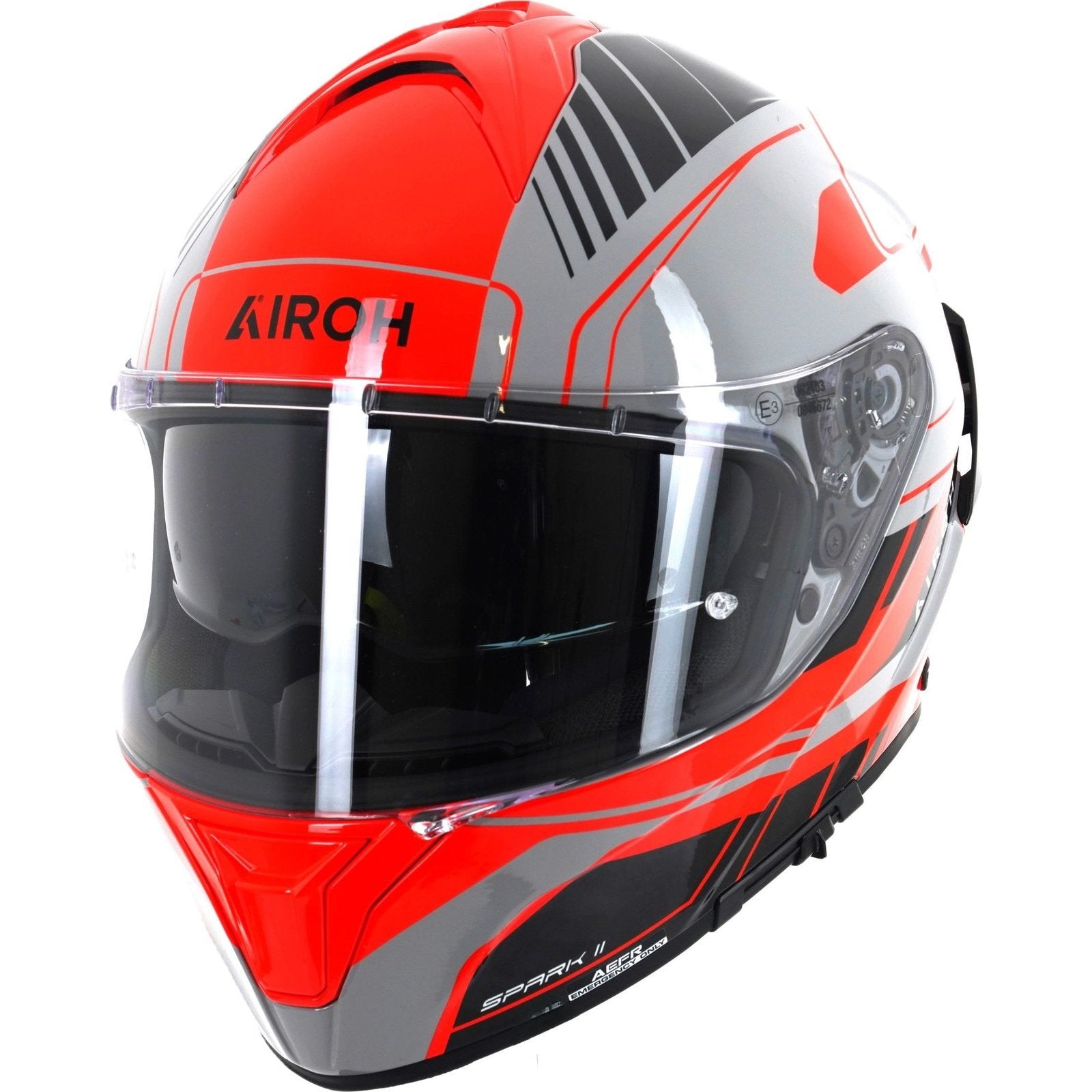 Airoh Spark 2 Chrono Motorcycle Helmet - Orange – Ghostbikes