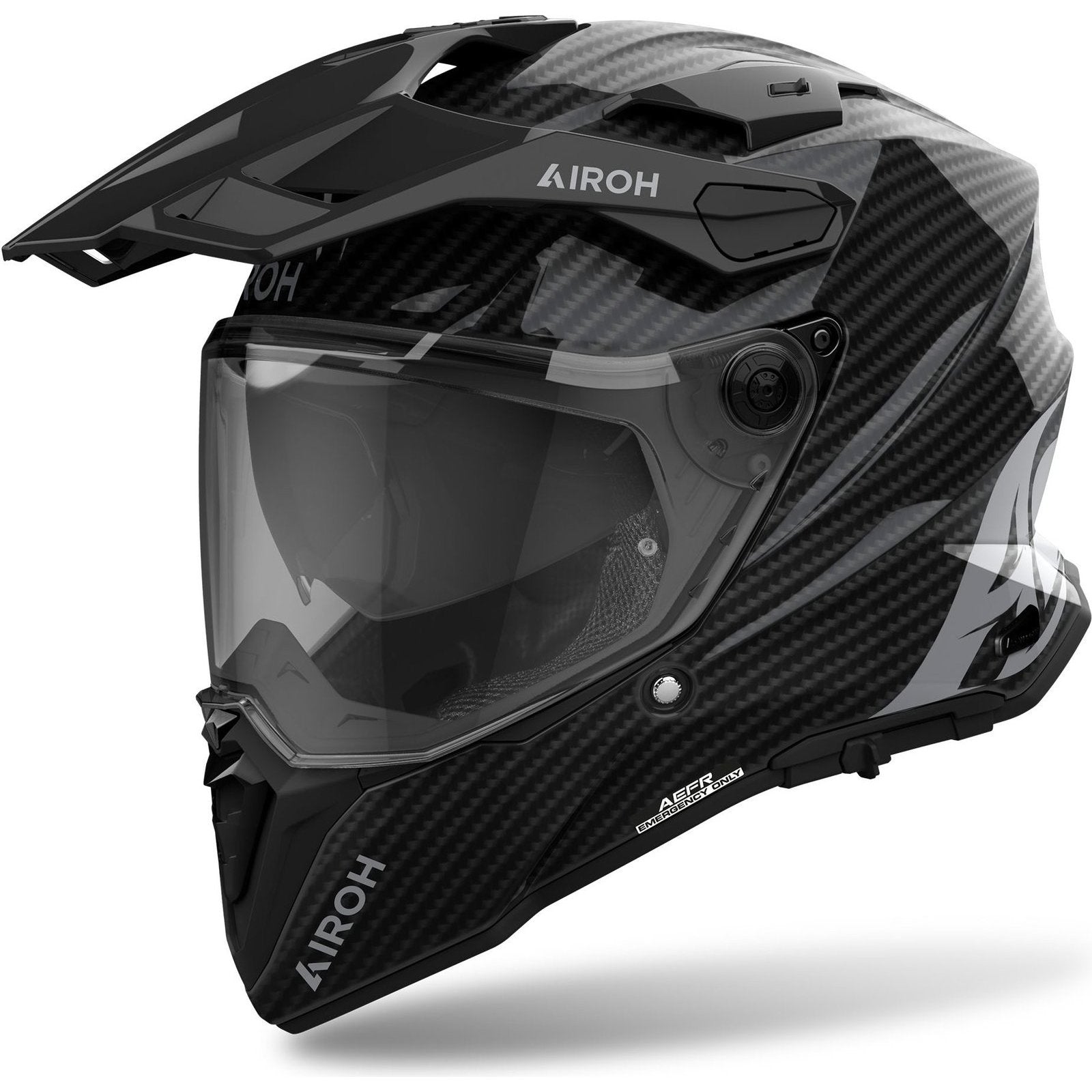 Airoh Commander 2 Carbon Dual Sport Helmet - Carbon – Ghostbikes